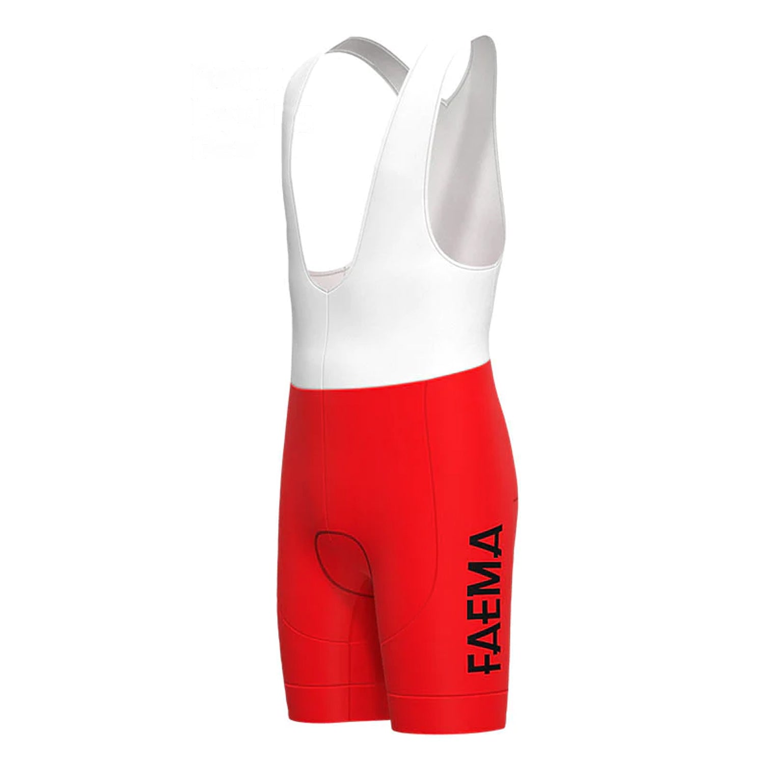 FAEMA Red Cycling Bib Shorts – Retrobiky®